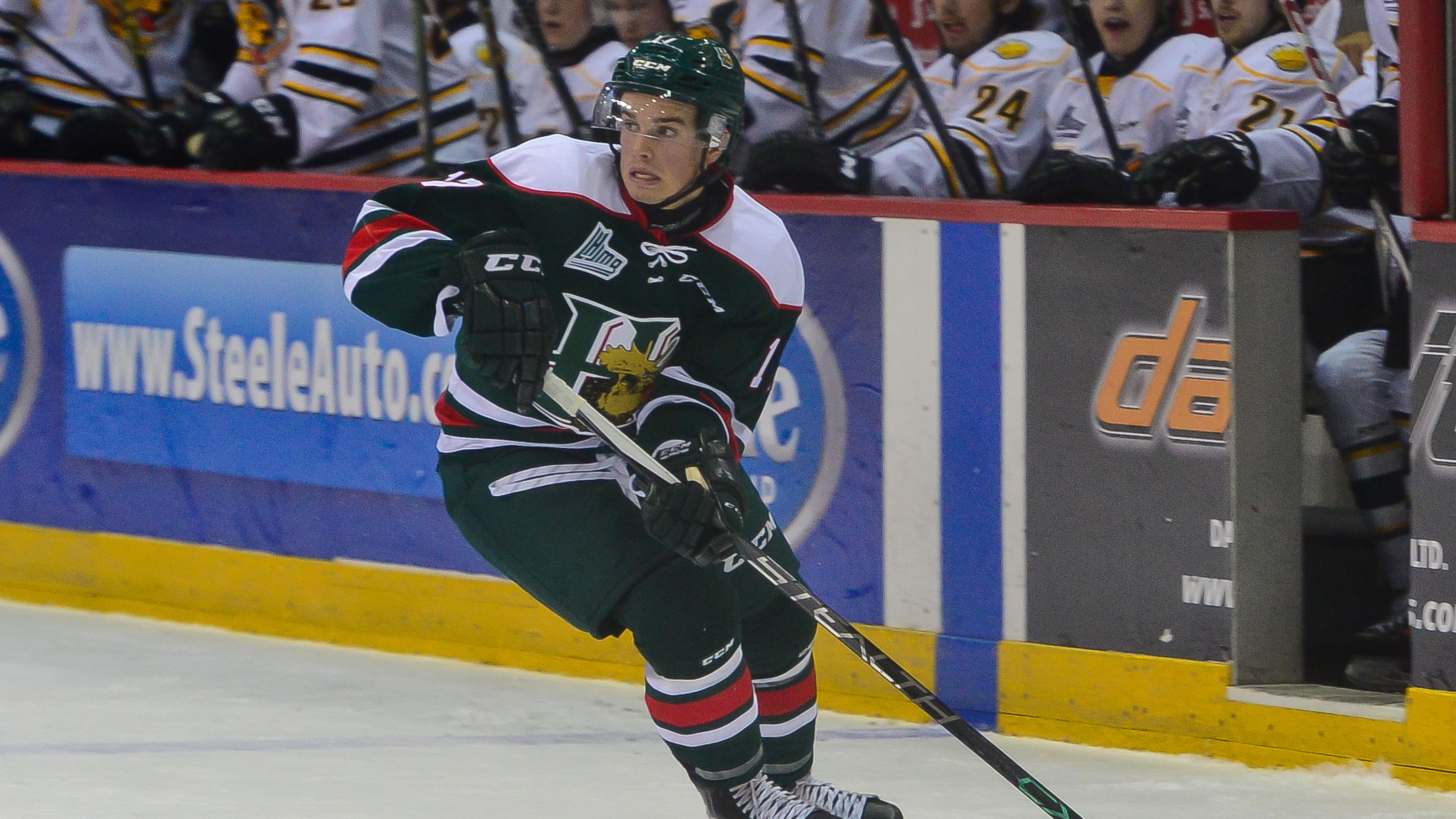 Crossley finding his role with the Mooseheads - LHJMQ