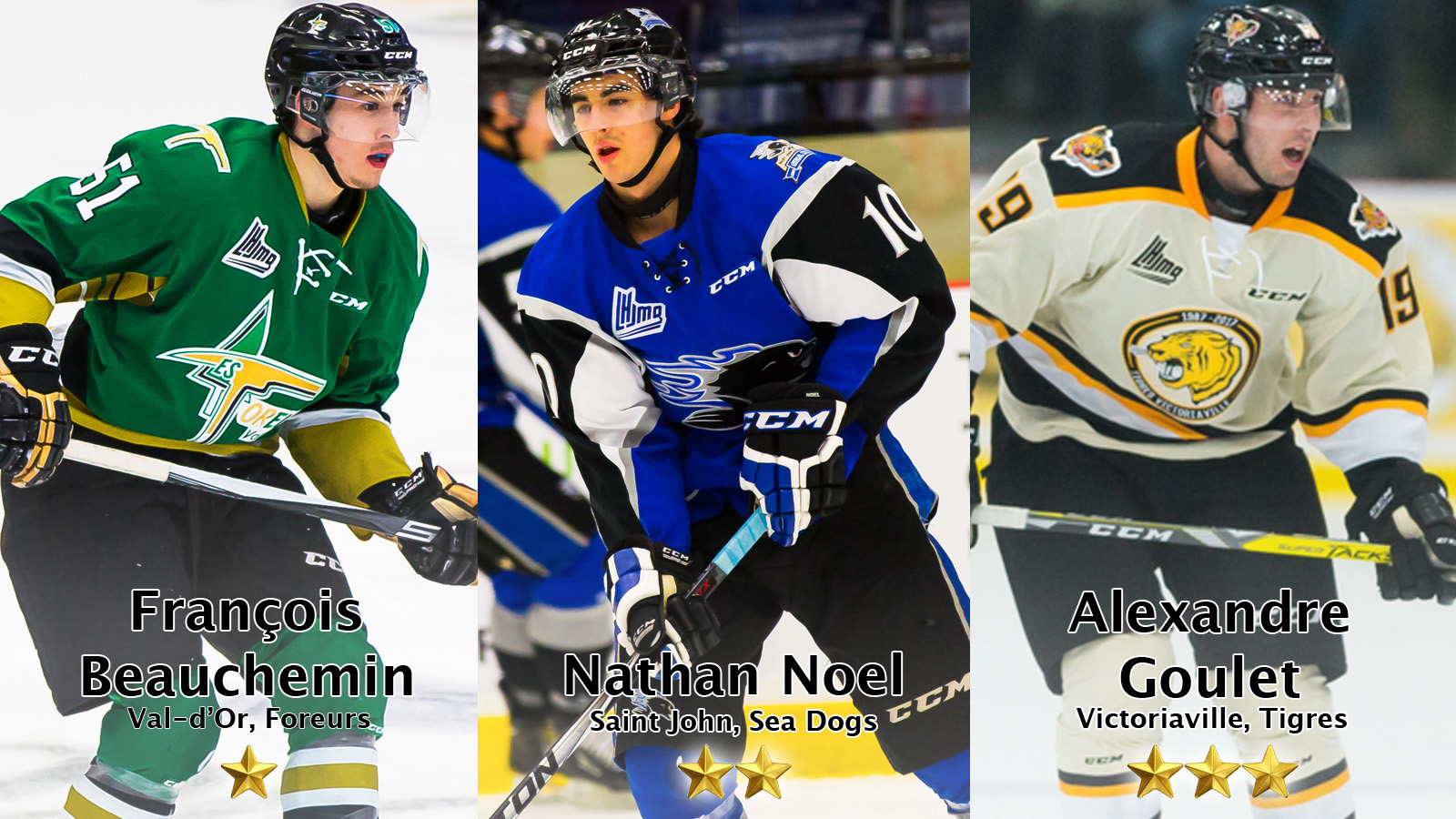 Alexandre Goulet nommé la troisième étoile de la semaine - Les Tigres ...