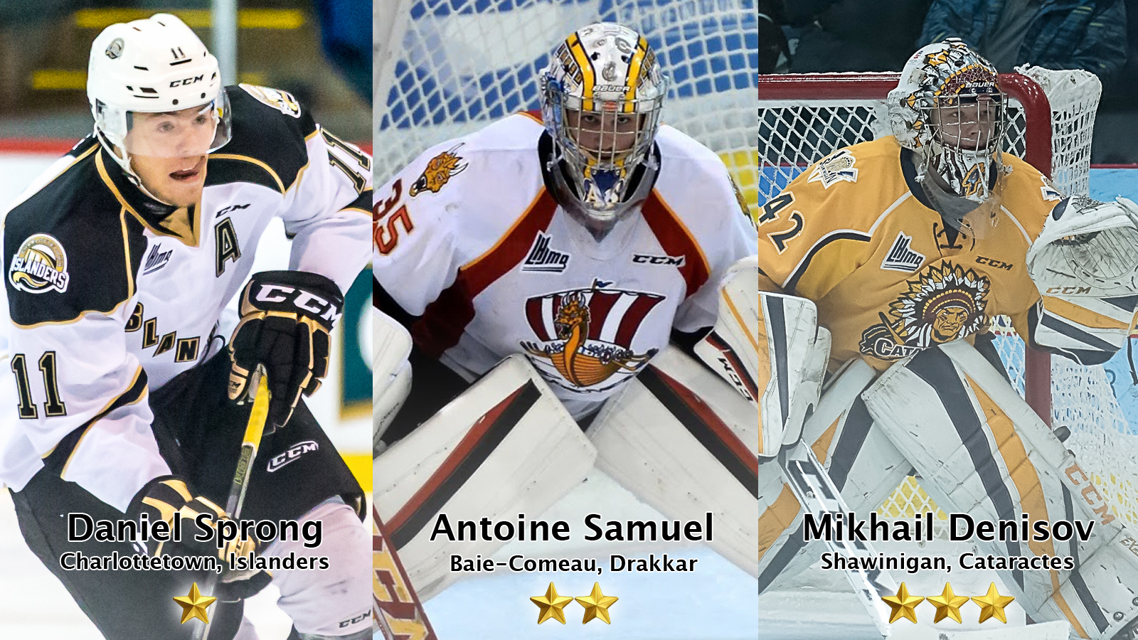 Daniel Sprong named QMJHL First Star of the Week - Charlottetown Islanders