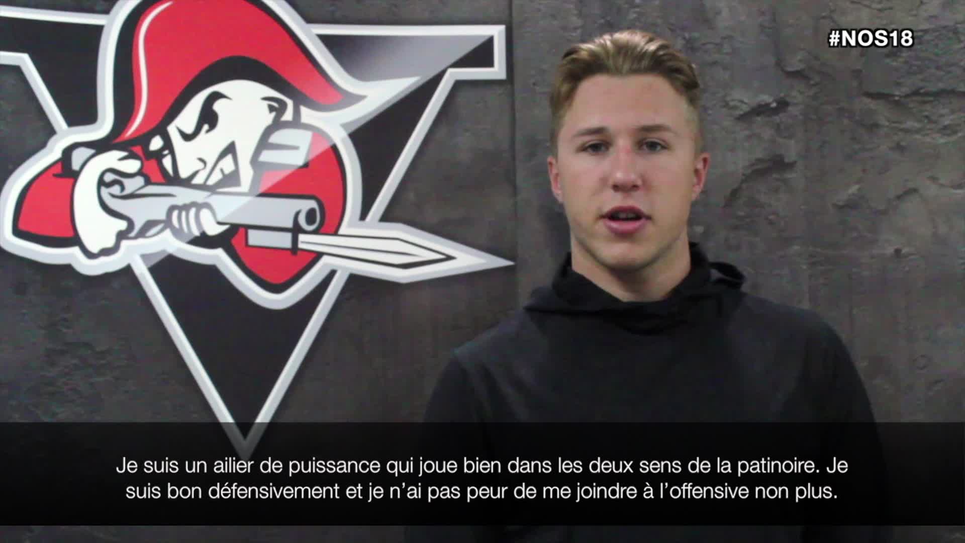#Nos18 : Entrevue avec Chase Ellis - Les Voltigeurs de Drummondville