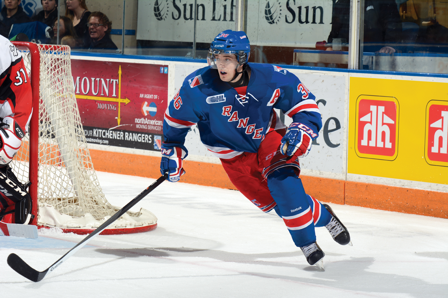 MEIGHAN SCORES PAIR IN RANGERS WIN - Kitchener Rangers