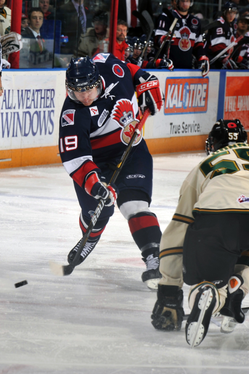 Akeson Sets New Team Record in Rangers - Knights Game - Kitchener Rangers