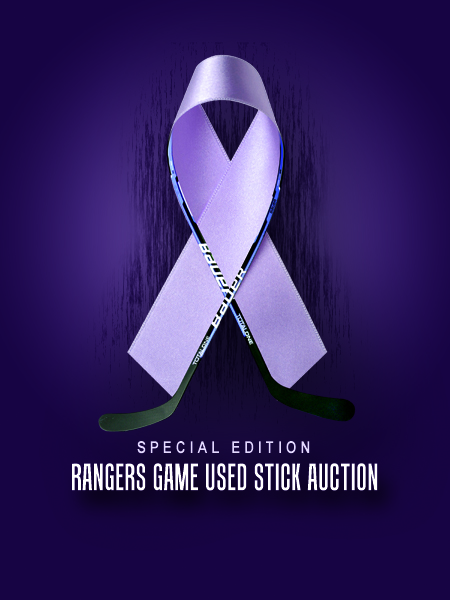 Rangers Special Edition Game Used Stick Auction - Kitchener Rangers