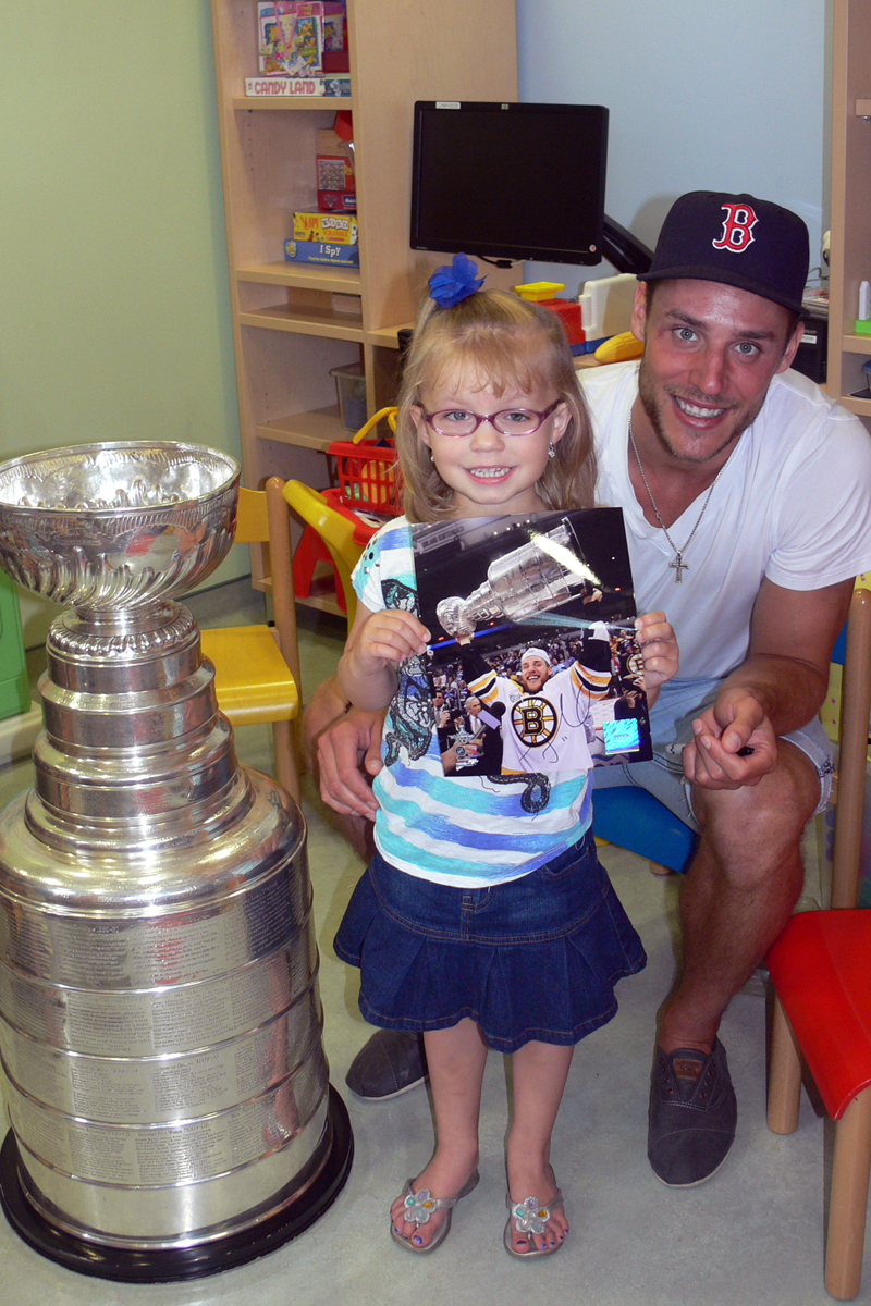 Gregory Campbell Stanley Cup Visit - Kitchener Rangers