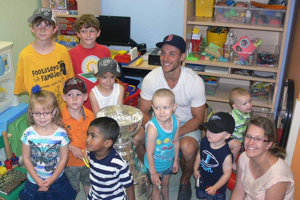 Gregory Campbell Stanley Cup Visit - Kitchener Rangers