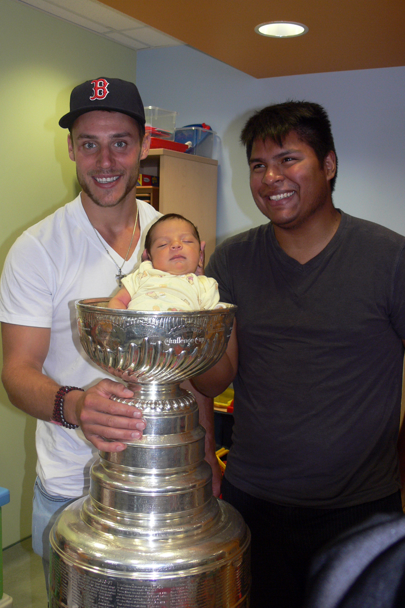 Gregory Campbell Stanley Cup Visit - Kitchener Rangers