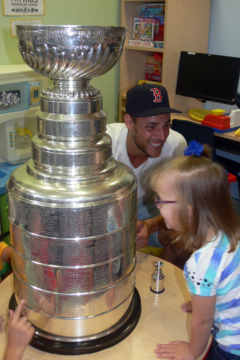 Gregory Campbell Stanley Cup Visit - Kitchener Rangers