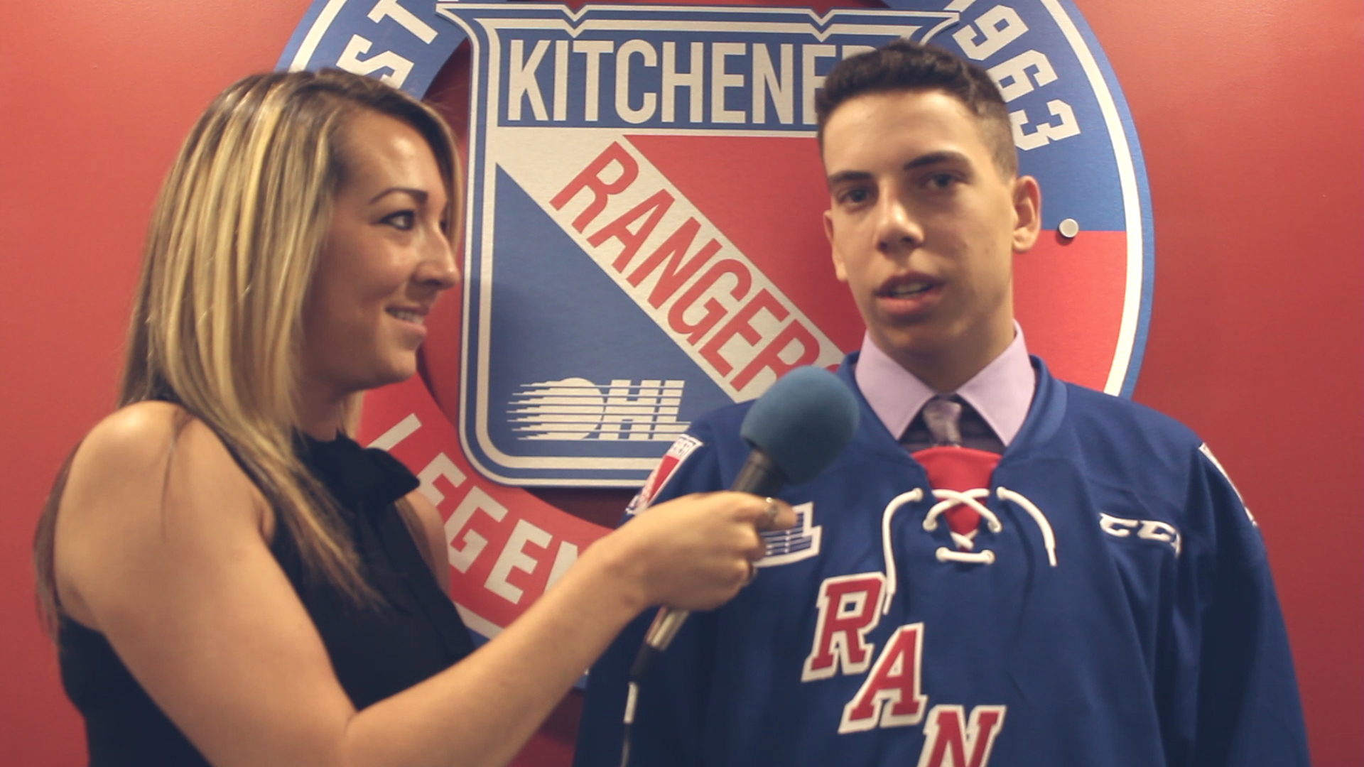 Nicholas McHugh Signing - Kitchener Rangers