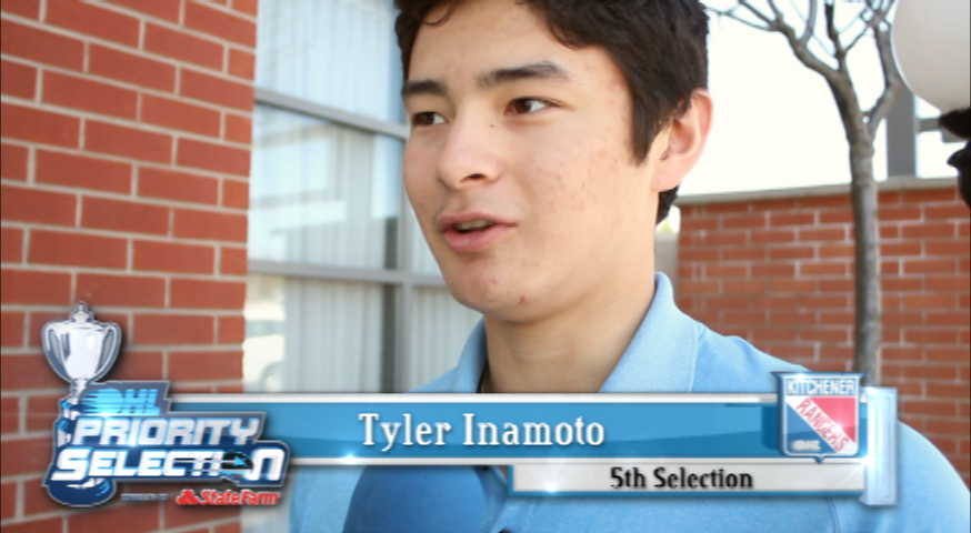 Tyler Inamoto Interview - Kitchener Rangers