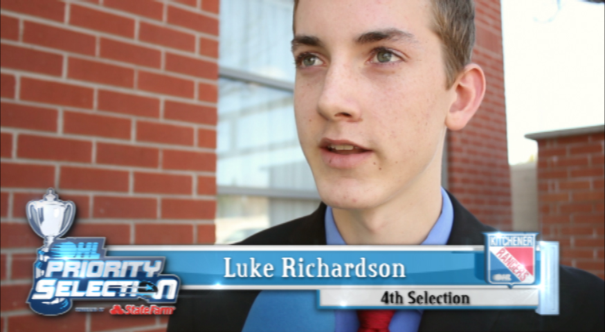 Luke Richardson Interview - Kitchener Rangers