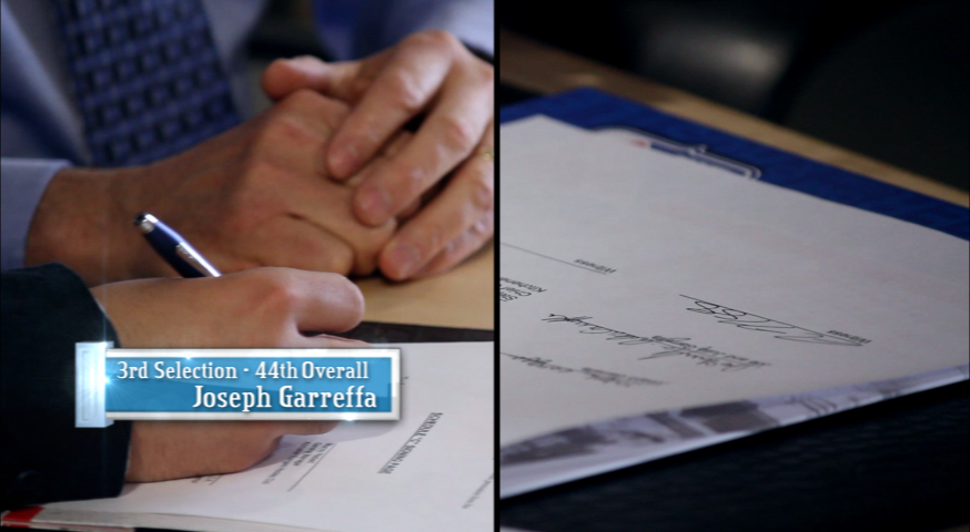 Joseph Garreffa Signing - Kitchener Rangers