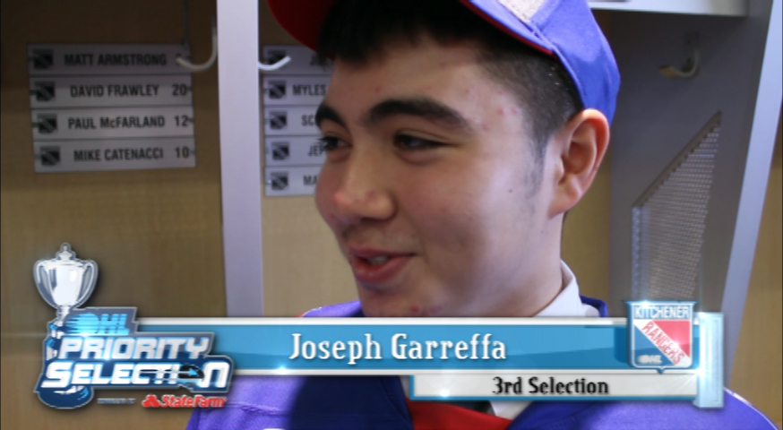 Joseph Garreffa Interview - Kitchener Rangers