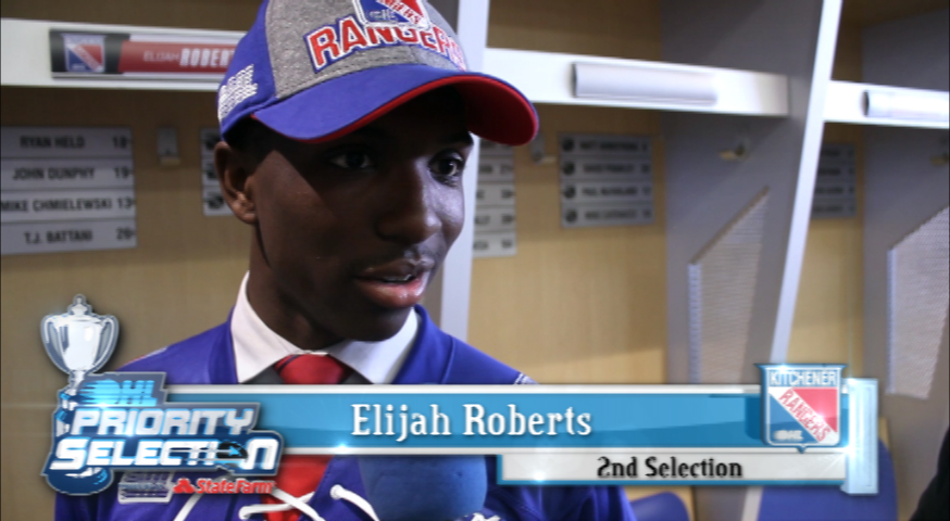 Elijah Roberts Interview - Kitchener Rangers
