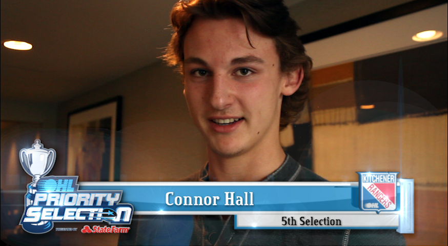 Connor Hall Interview - Kitchener Rangers