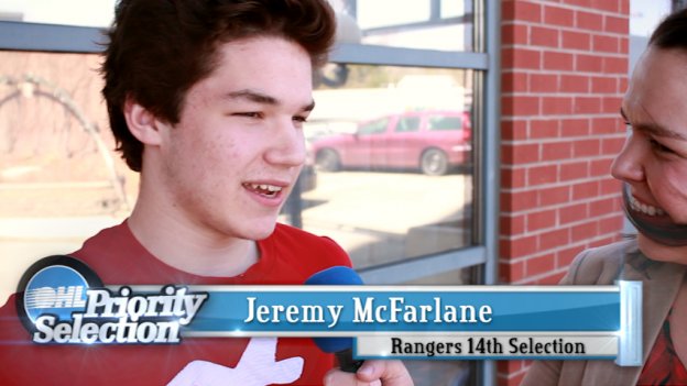 Jeremy McFarlane Interview - Kitchener Rangers