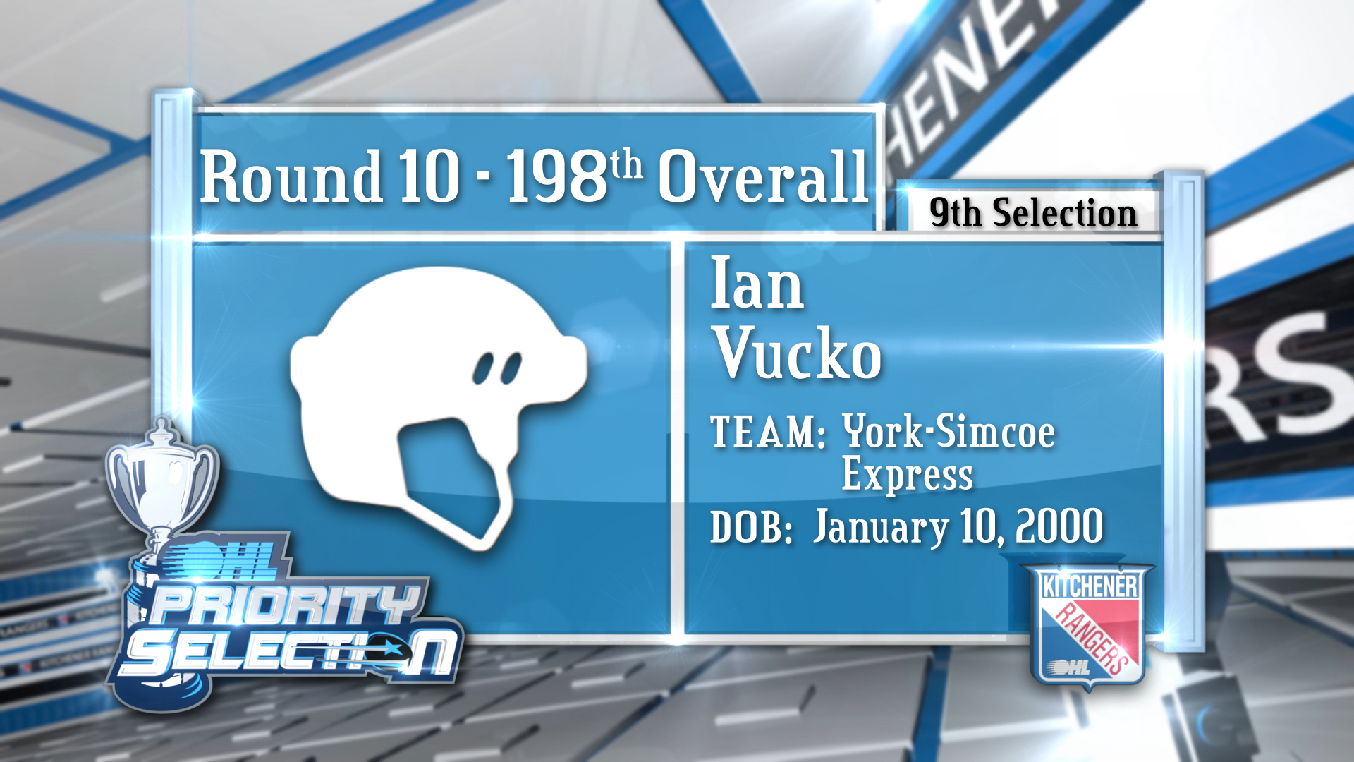 RANGERS VISION: 2016 OHL Priority Selection (9th selection) - Ian Vucko ...