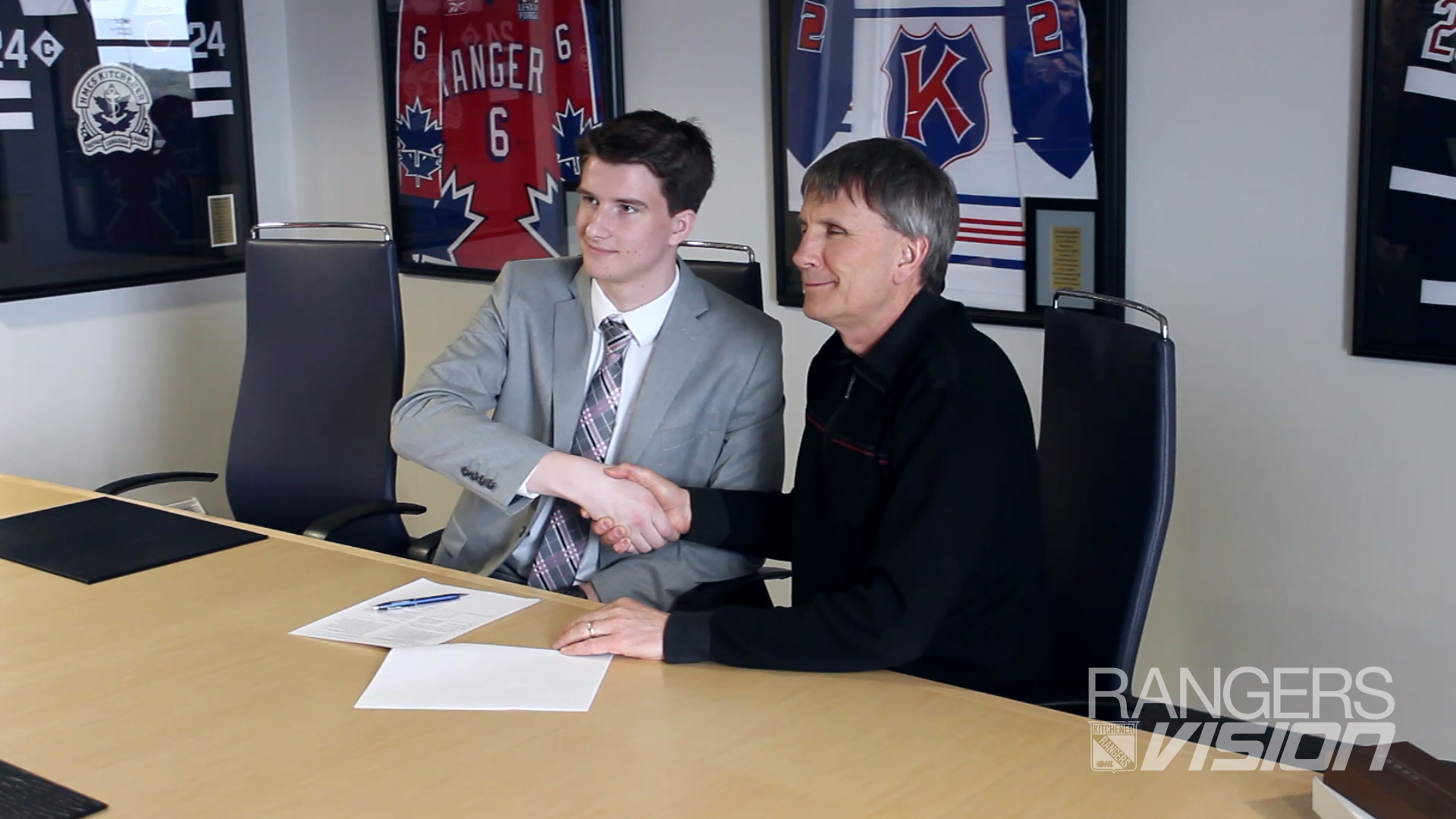 RANGERS VISION: Dylan Seitz Signing - Kitchener Rangers