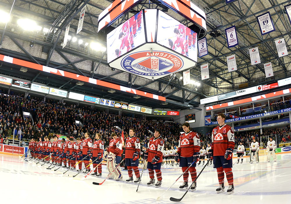 Commemorative Remembrance Day Jersey - Kitchener Rangers