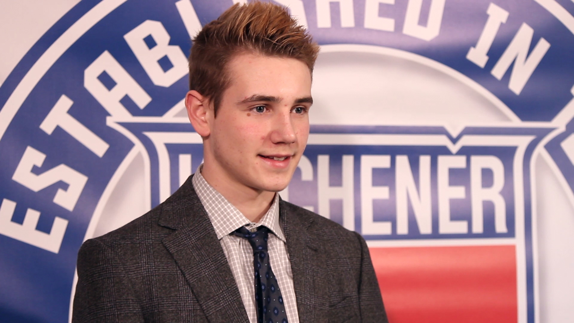 RANGERS VISION: Grayson Ladd Draft Day Interview - Kitchener Rangers