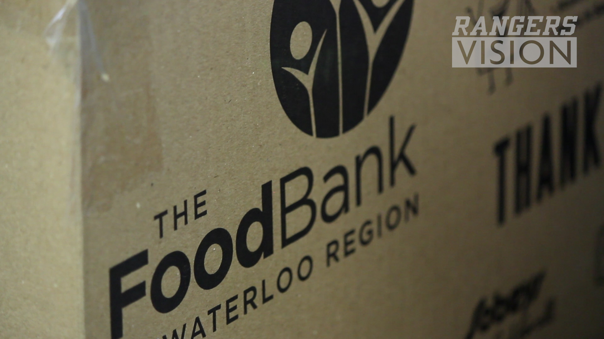 RANGERS VISION: Food Bank of Waterloo Region Food Sort - Kitchener Rangers