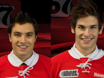 67's name Cody Ceci and Sean Monahan Co-Captains - Ontario Hockey League