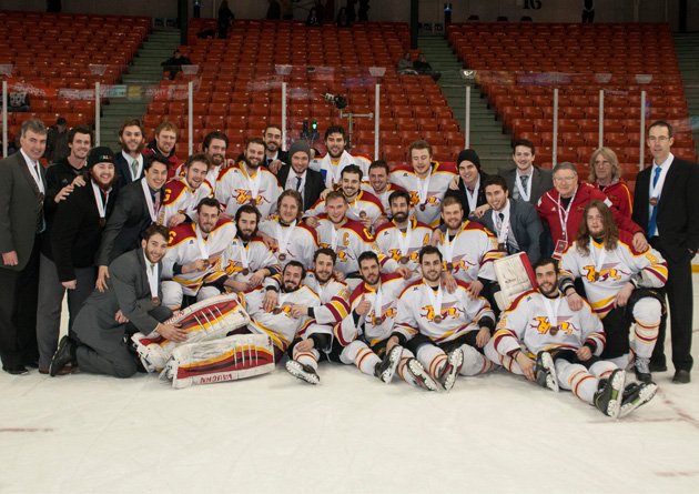 13 OHL grads win CIS bronze with Guelph - Ontario Hockey League
