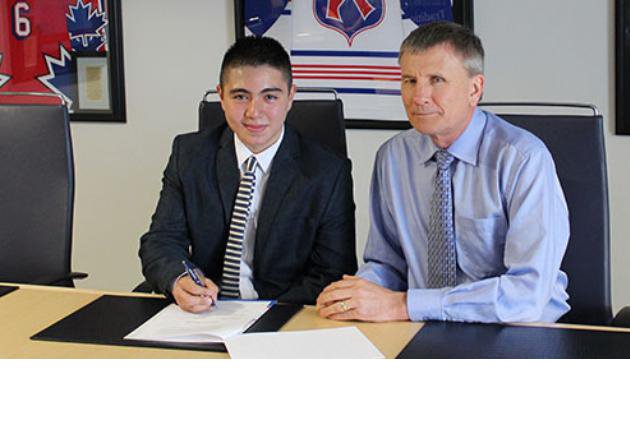 Joseph Garreffa commits to Rangers - Ontario Hockey League