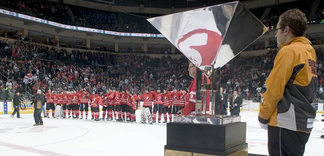 Jake Grimes, Team Ontario Gold Medal Reaction - Ontario Hockey League