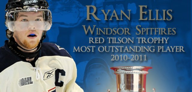 Ryan Ellis - Most Outstanding Player of the Year - Ontario Hockey League