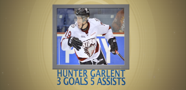 Player of the Week - Hunter Garlent - Ontario Hockey League