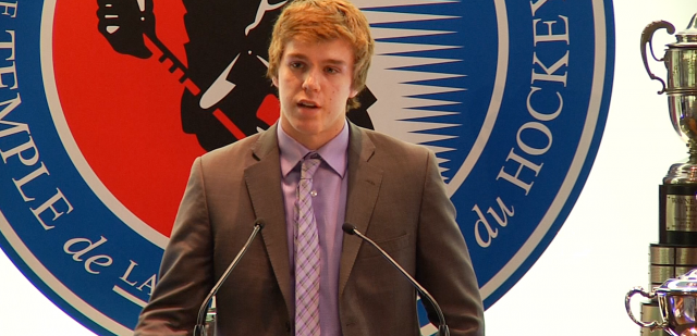 Rookie of the year – Connor McDavid - Ontario Hockey League