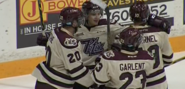 Dominik Masin - First Goal - Ontario Hockey League