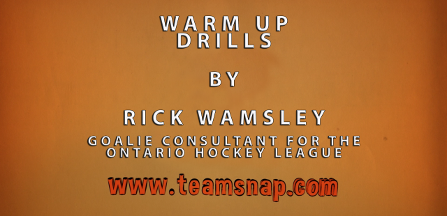 Training - Warm Up Drills - Ontario Hockey League