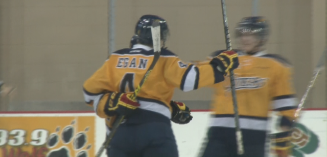 Taylor Egan - First OHL Goal - Ontario Hockey League