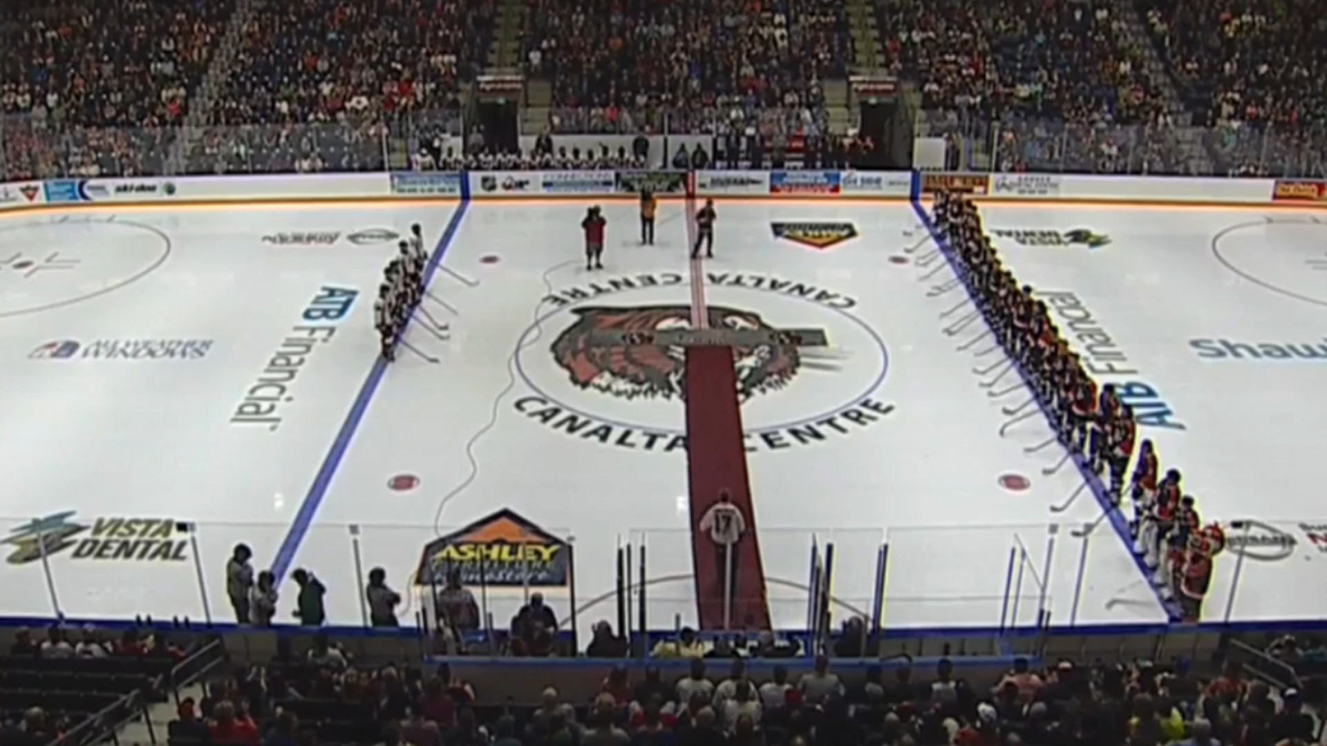 Medicine Hat Tigers Canalta Centre Opening Ceremony - Western Hockey League