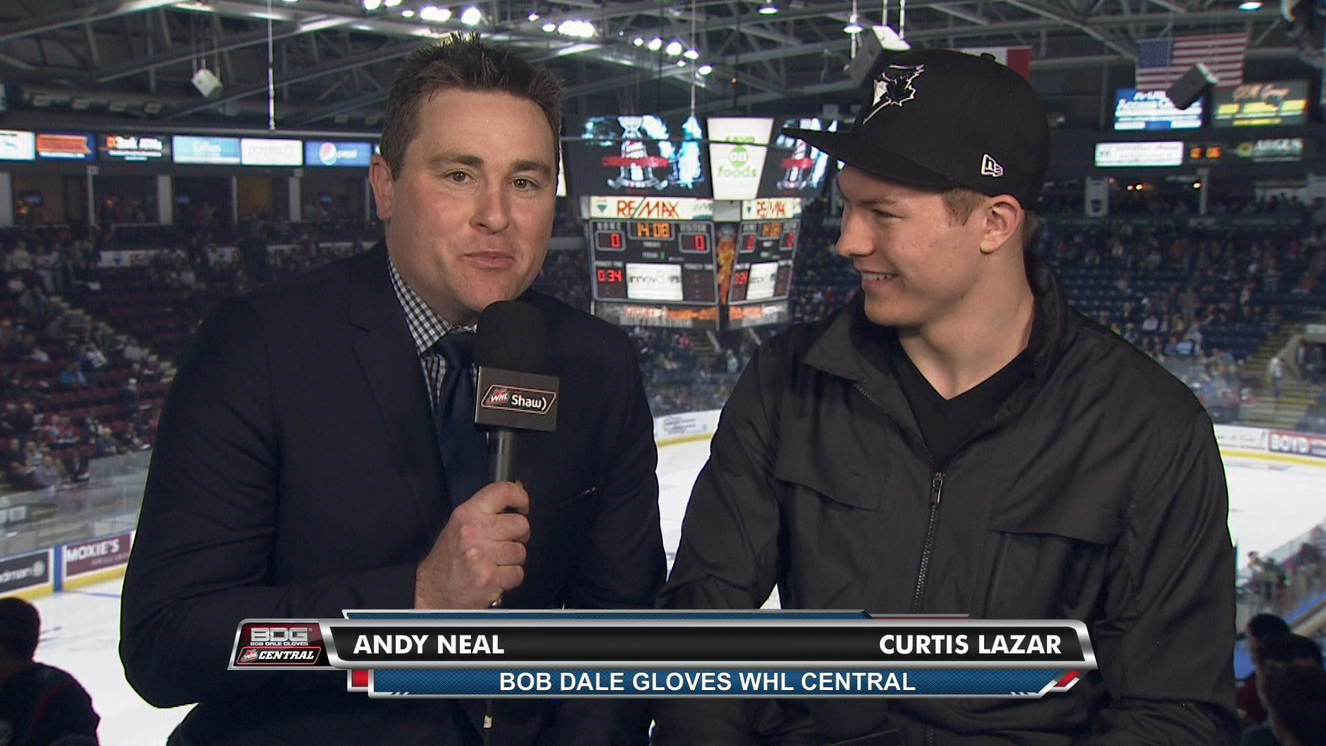 WHL on Shaw - Curtis Lazar Interview - Western Hockey League