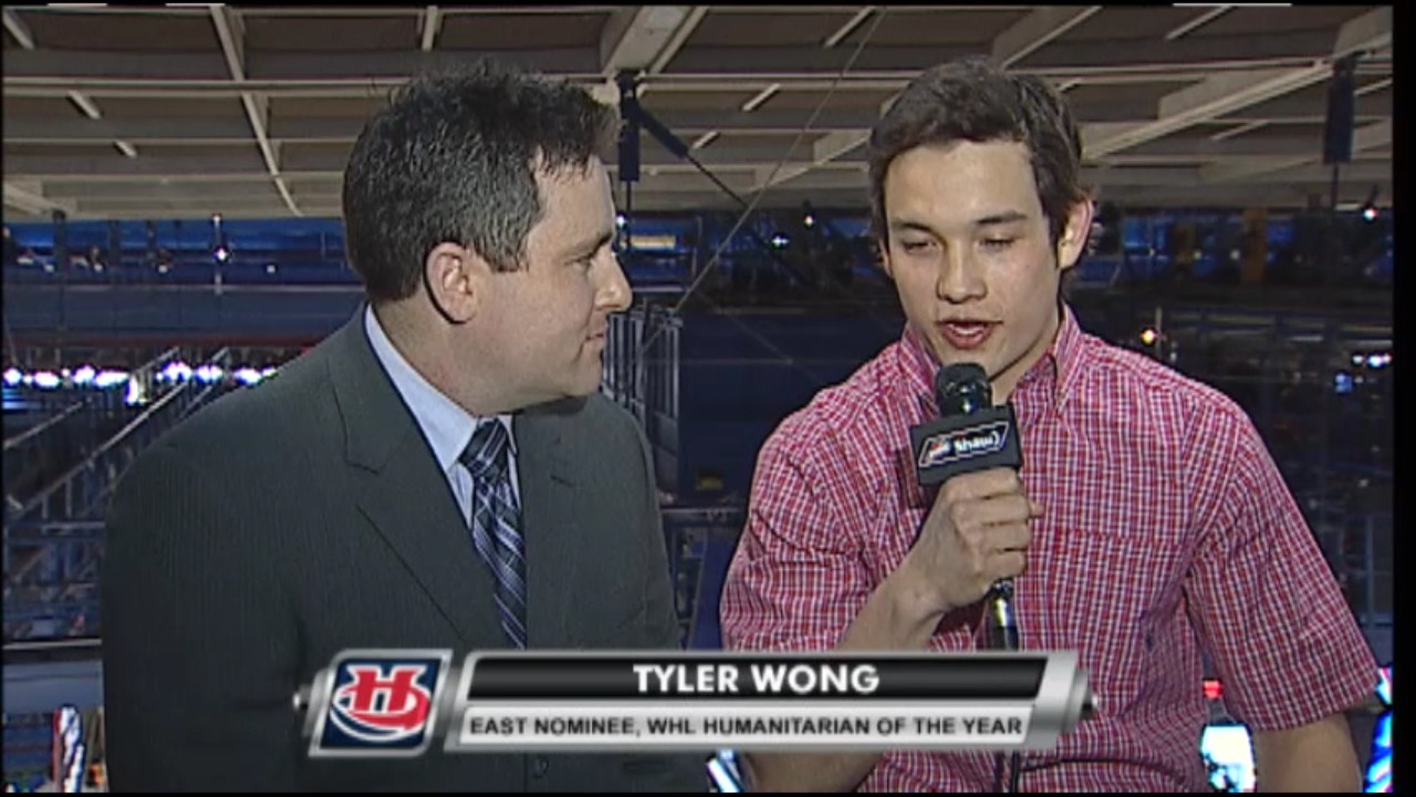 WHL on Shaw - Tyler Wong Interview - Western Hockey League