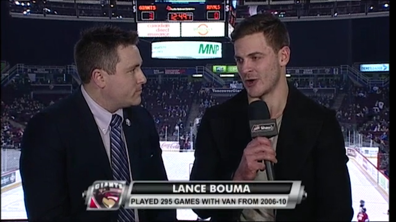 WHL on Shaw Interview - Lance Bouma: Calgary Flames - Western Hockey League