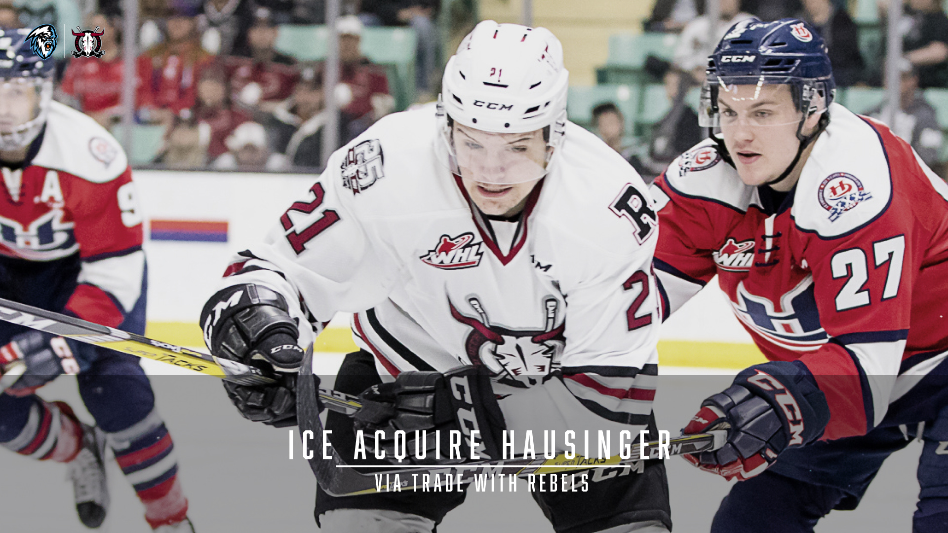 ICE acquire Hausinger from Rebels - Western Hockey League
