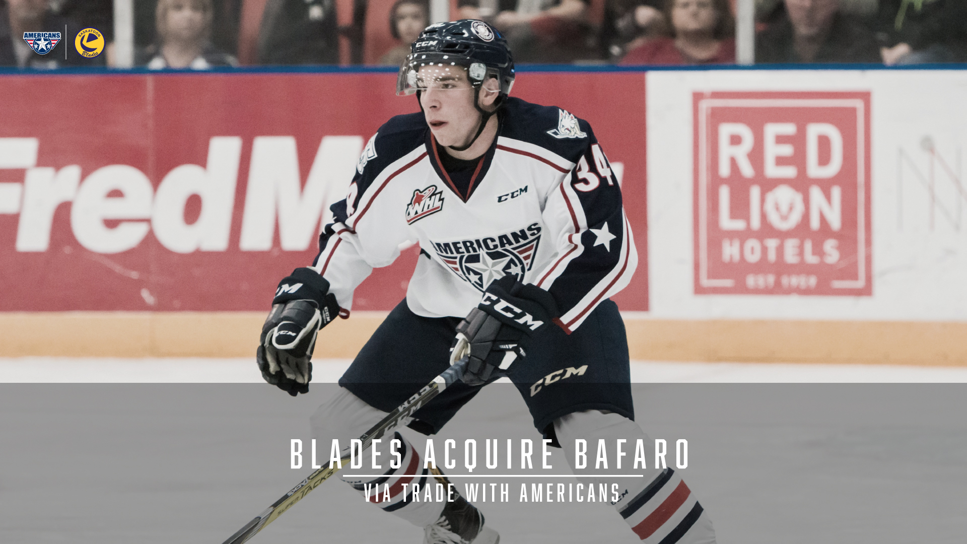 Blades boost blueline with addition of Bafaro - Western Hockey League