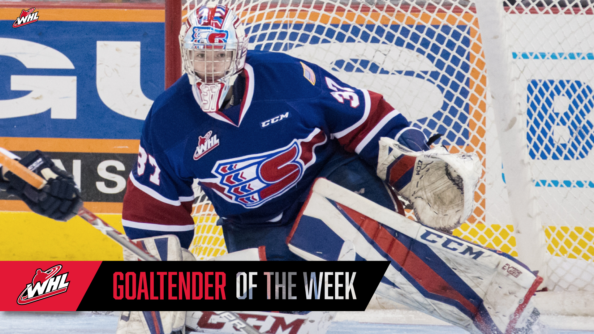 Chiefs' Weatherill Named WHL Goaltender of the Week - Spokane Chiefs