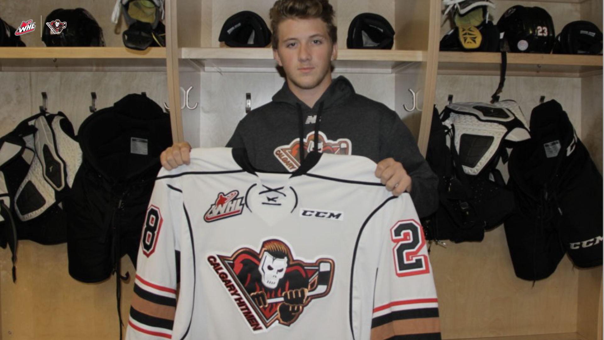 Hitmen sign local product Orca Wiesblatt - Western Hockey League