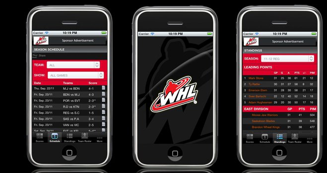 WHL LAUNCHES BLACKBERRY MOBILE APP - Western Hockey League