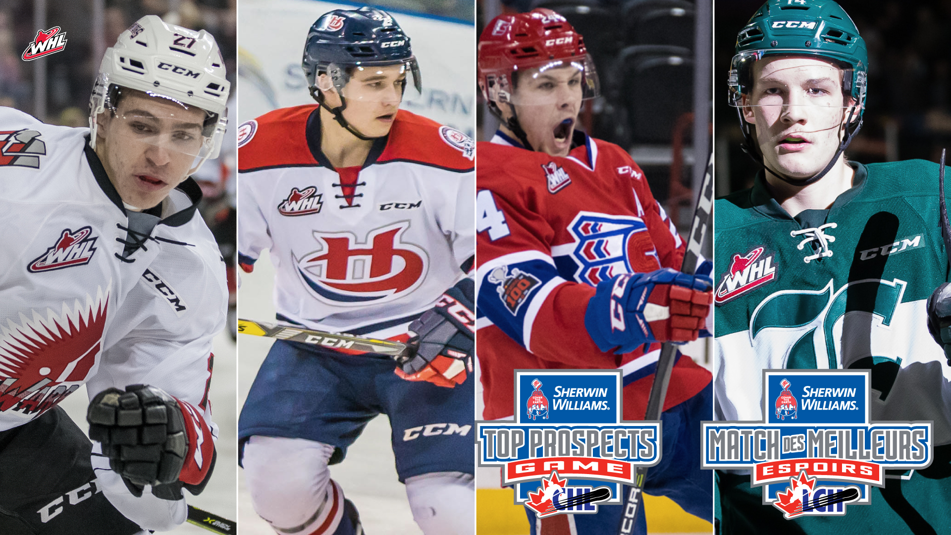 WHL sends nine players to 2018 Sherwin Williams CHL/NHL Top Prospects ...