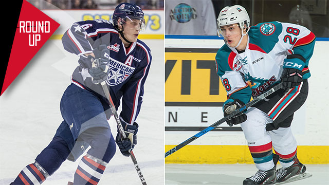 WHL Roundup: Valimaki, Mattson power Americans, Rockets to huge ...