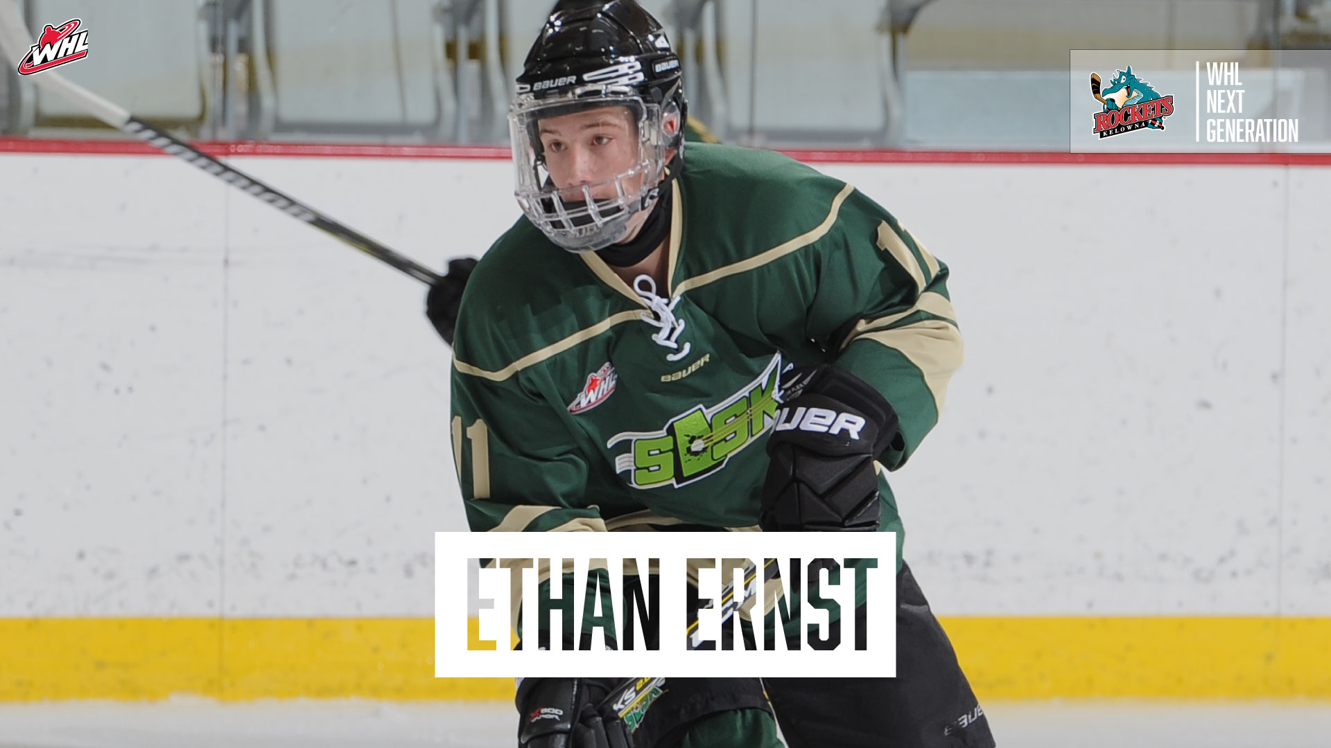 WHL Next Generation: Ethan Ernst - Kelowna Rockets