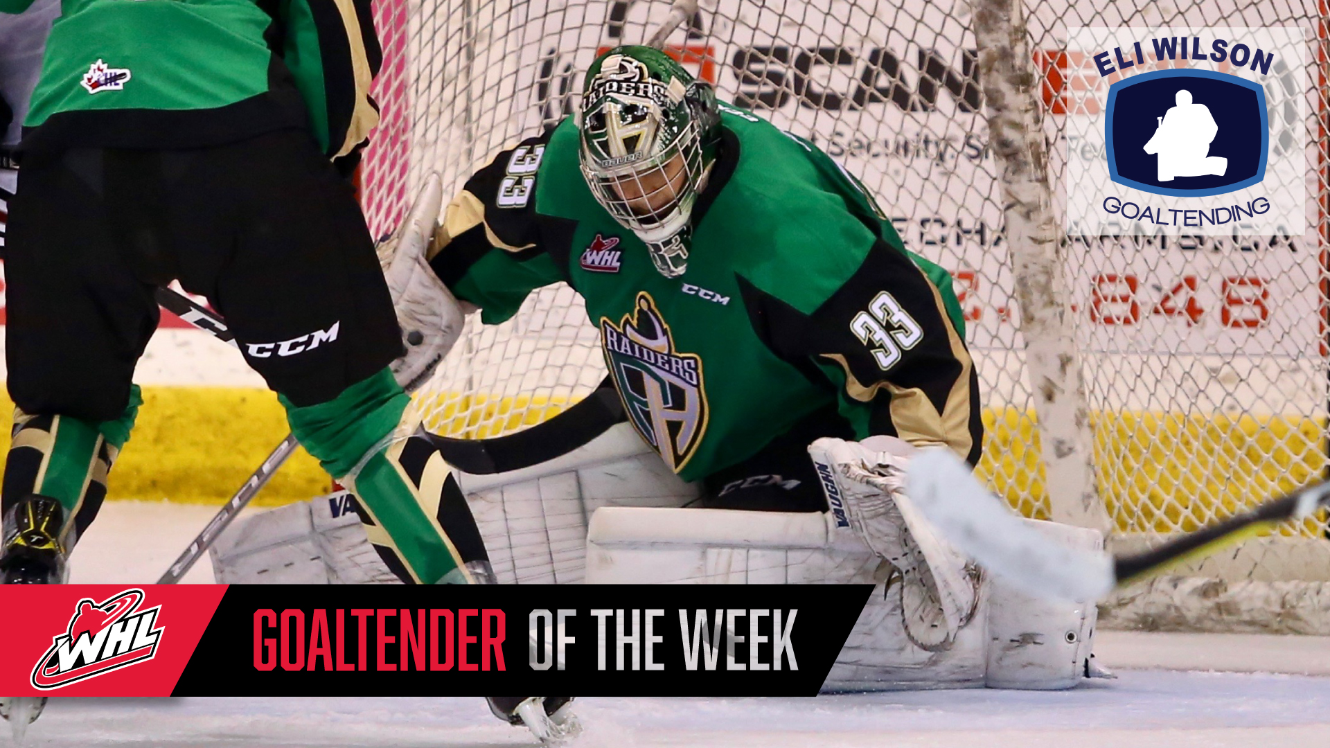 Raiders' Scott named WHL Eli Wilson Goaltending Goaltender of the Week ...