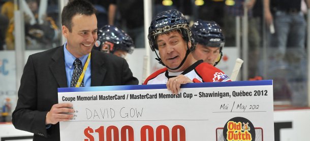 Oshawa's David Gow Scores $100,000 from Old Dutch - Canadian Hockey League