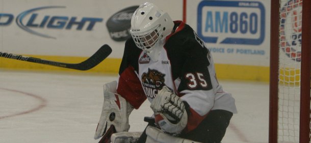 Cougars’ Ty Edmonds named Vaughn CHL Goaltender of the Week - CHL