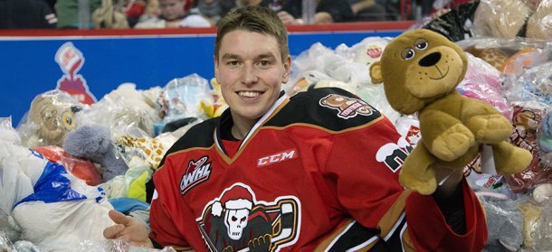 Hitmen continue strong Teddy Bear Toss tradition - Canadian Hockey League